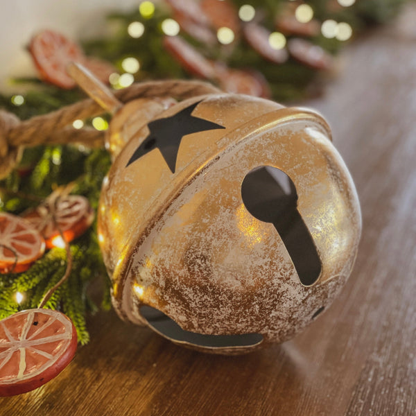16cm Brass Bell – The White Christmas Co